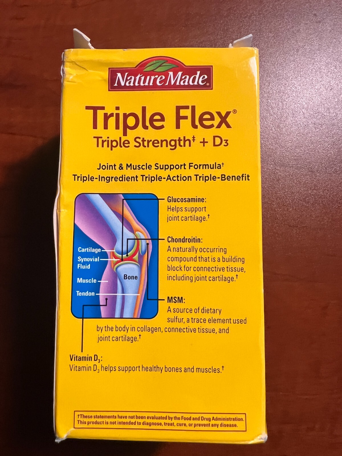Nature Made TripleFlex Triple Strength Caplets - Pack of 120 for sale ...