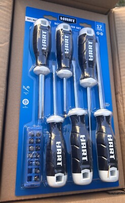 HART 17 PC. Screwdriver Set New | eBay