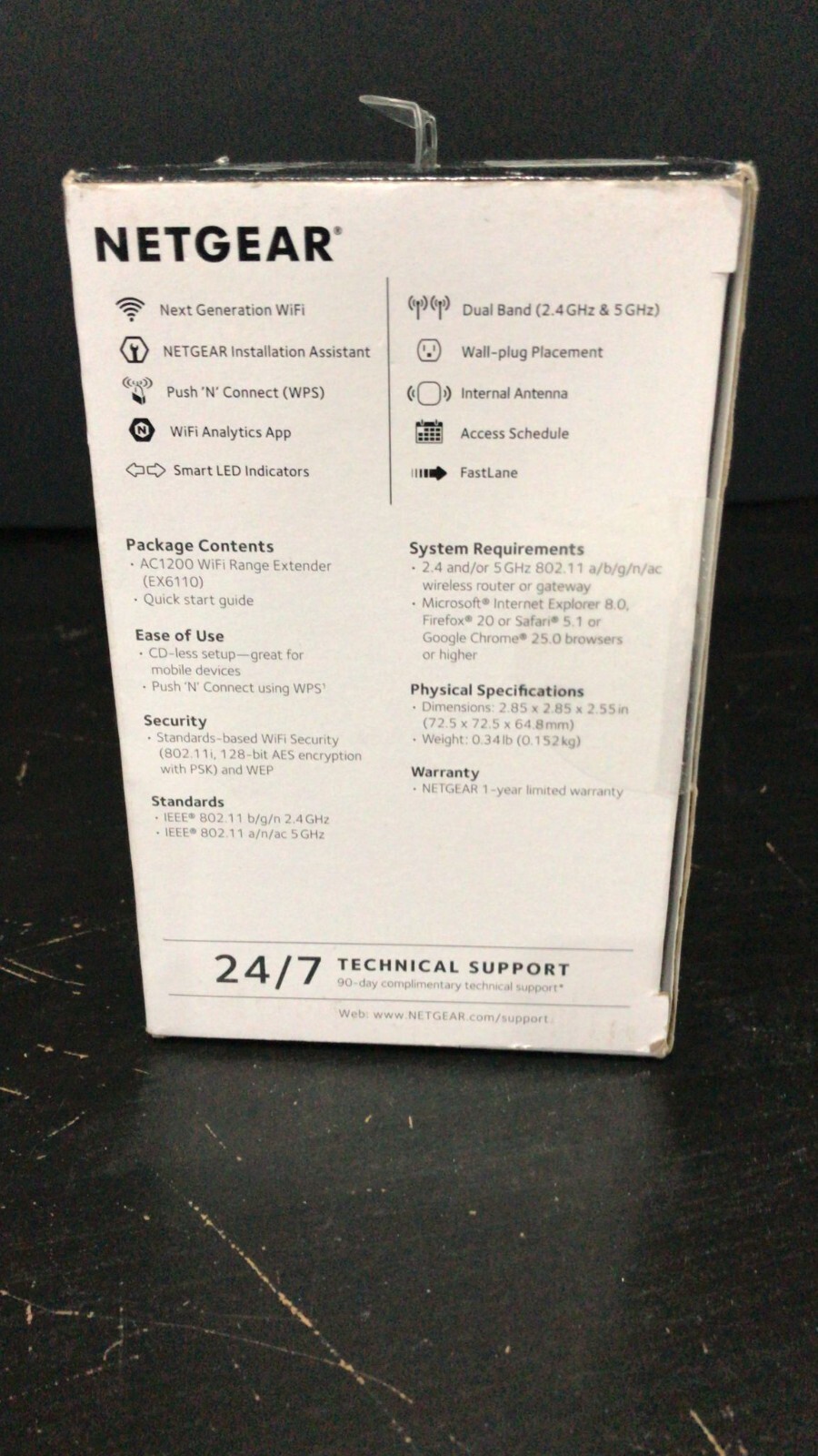 NETGEAR AC1200 WiFi Range Extender - White for sale online | eBay