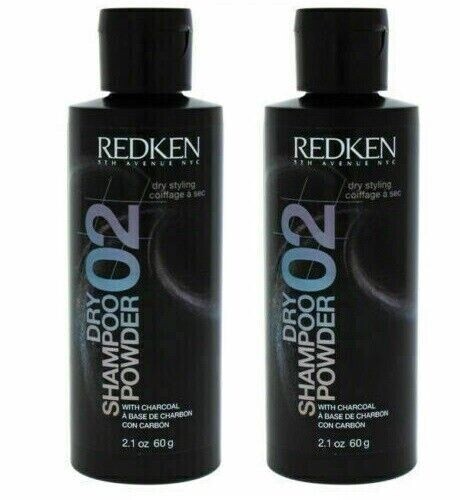 Redken 02 Dry Shampoo Powder with Charcoal 2.1 fl oz (2 pack) sd | eBay