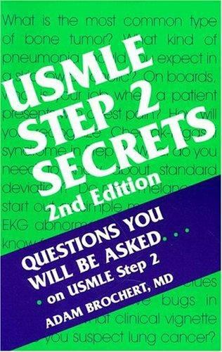 USMLE Step 2 Secrets by Brochert, Adam 9781560536086 | eBay