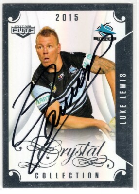🔥 2017 ELITE CRYSTAL COLLECTION SIGNED CARD LUKE LEWIS #CC14 🔥 | eBay ...