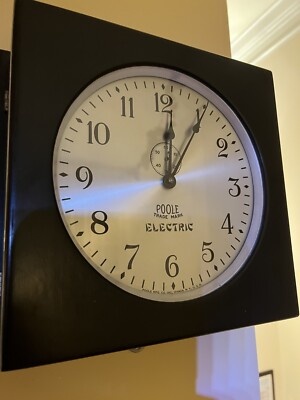 Poole Electric Clock | eBay