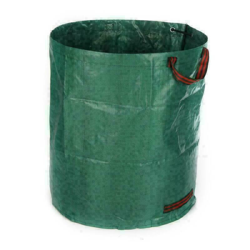 2x272/500L Heavy Duty Waterproof Large Graden Waste Bags Reusable ...