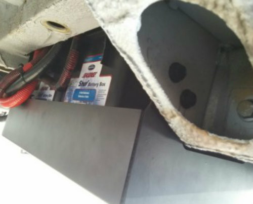 Under vehicle battery box for Sprinter NCV3 and VS30 2500 & 3500 170WB ...