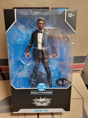 DC Multiverse Lucius Fox Platinum | eBay