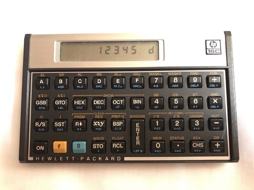 Vintage HP 16C Scientific Calculator Working | eBay