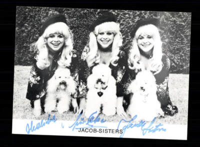 Jacob Sisters Autogrammkarte Original Signiert ## BC 122843 | eBay.de