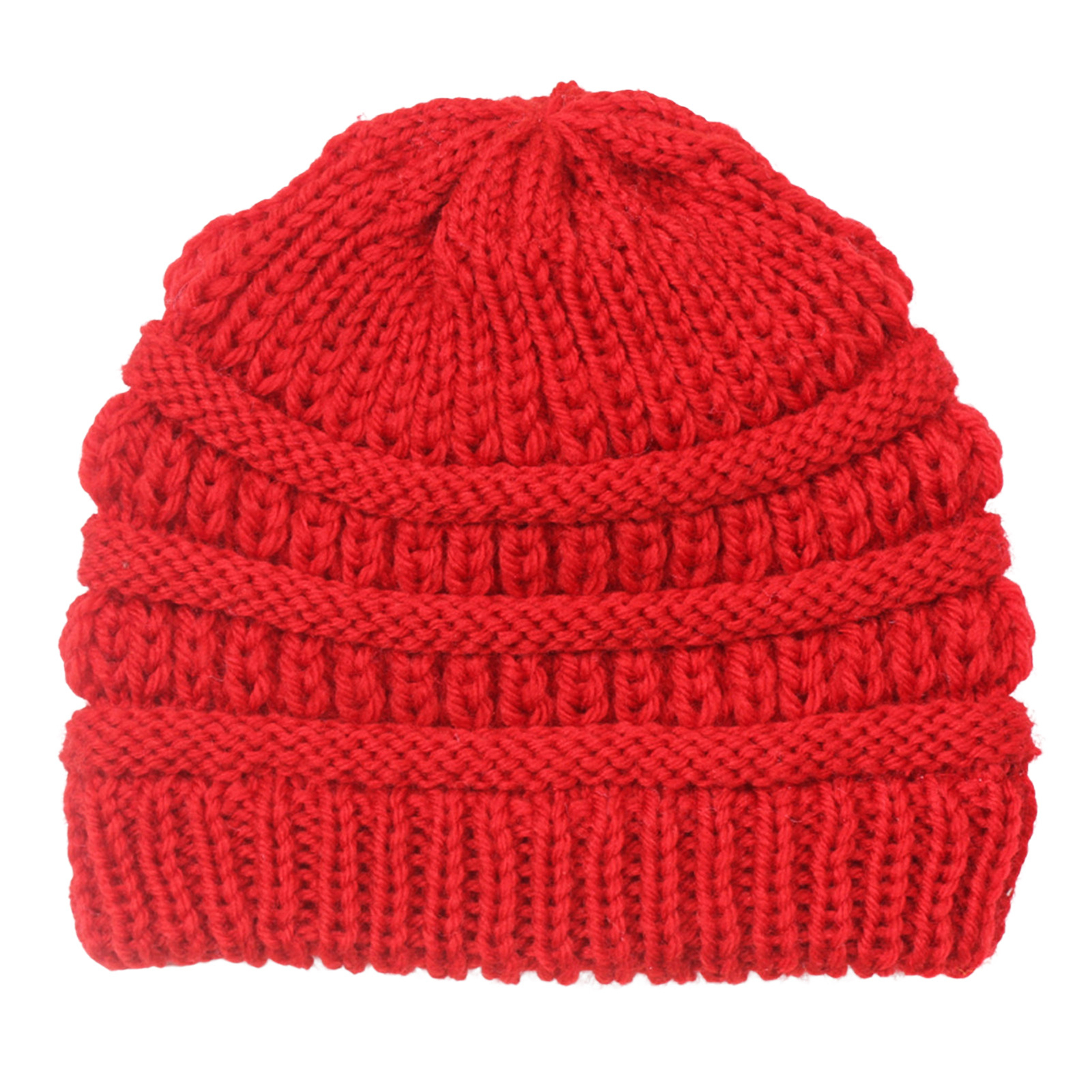 Infant Cap Cute Warm-keeping Ear Protection Child Winter Knitting Cap ...