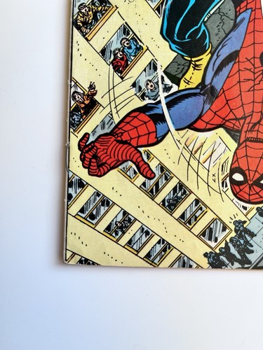 Amazing Spider-Man #123 (1973) VF-Funeral of Gwen Stacy! Luke Cage refs ...