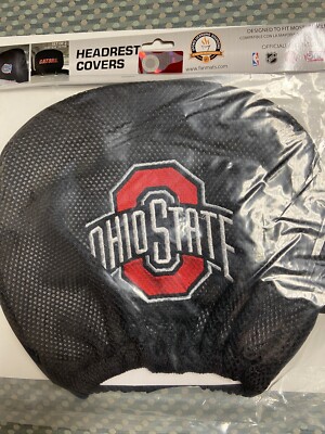 Ohio State Buckeyes NCAA Headrest Covers ( 2-Pack ) Fanmats | eBay