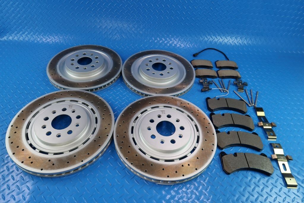 Maserati Ghibli Quattroporte front rear brake pads & rotors 17-2024 ...