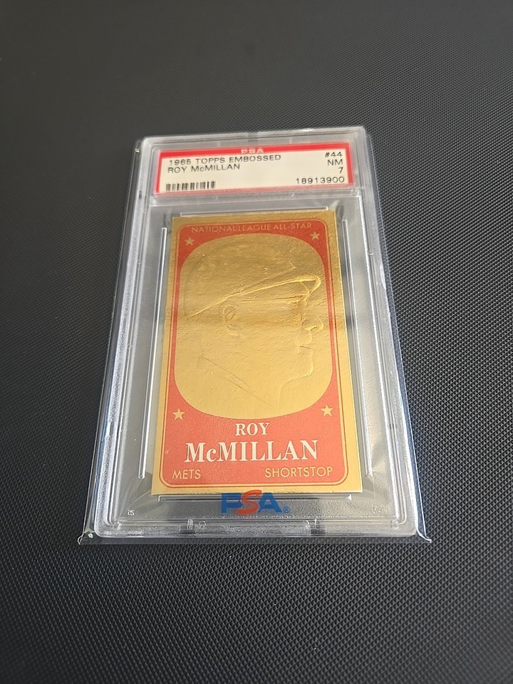 Roy Mcmillan Card 1965 Topps Embossed #44 | eBay