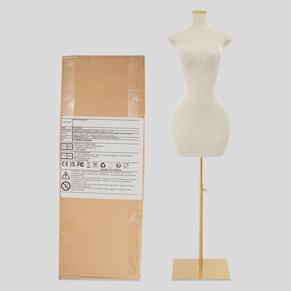 Mannequin Body Dress Form Female Torso Female Manikin 59-83 In Height ...