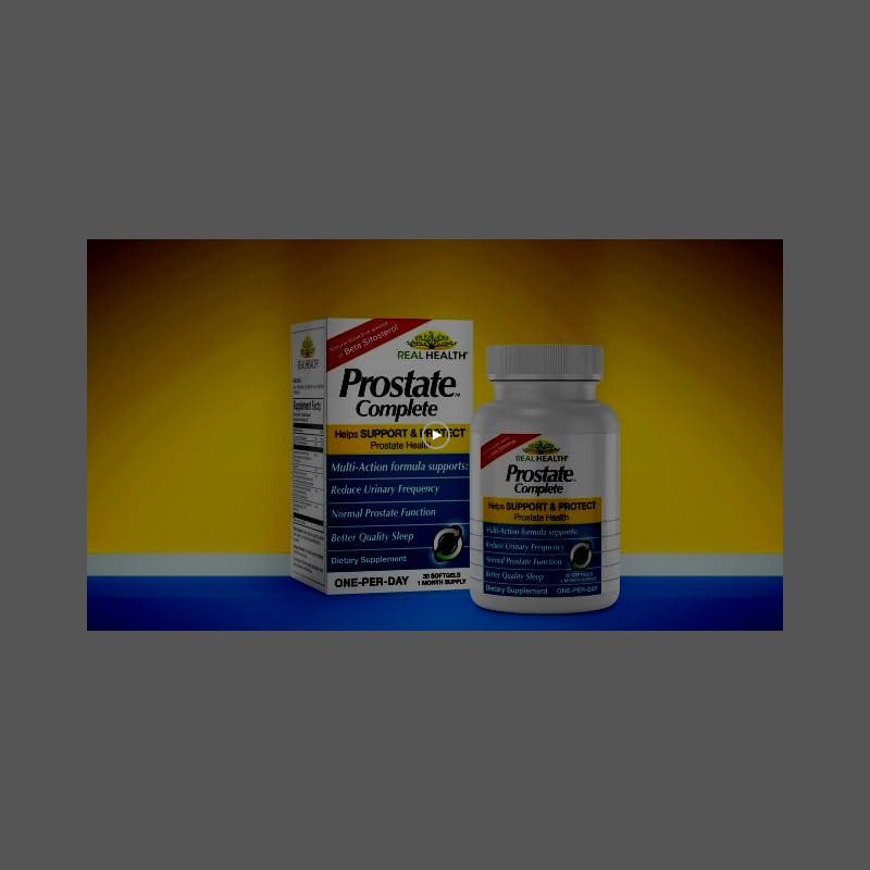 Real Health Prostate Complete - Prostate Supplements for Men, Prostate ...