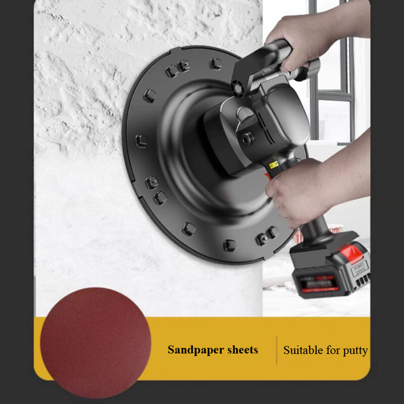 21V Rechargeable Concrete Mortar Trowel Masons Polishing Machine Wall ...