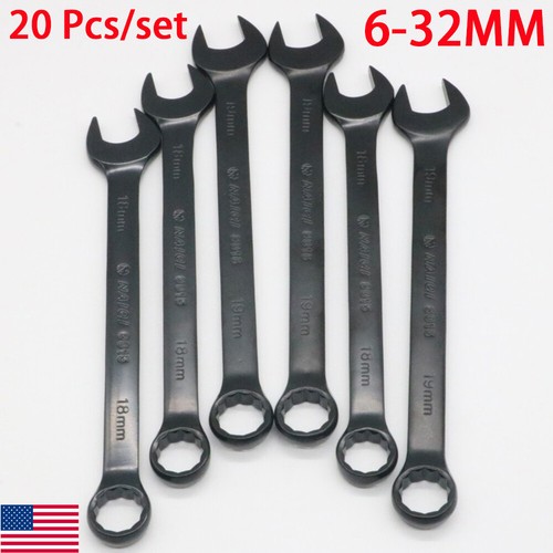20-piece 1-5/16'' to 2''Jumbo Combination Wrench Set extra large SAE ...
