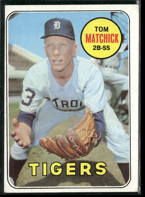 1969 Topps #344 Tom Matchick Detroit Tigers | eBay