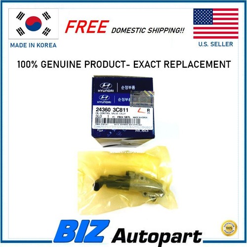 GENUINE ! OIL CONTROL VALVE LH for 09-12 HYUNDAI 09-10 KIA 3.3L 3.8L ...