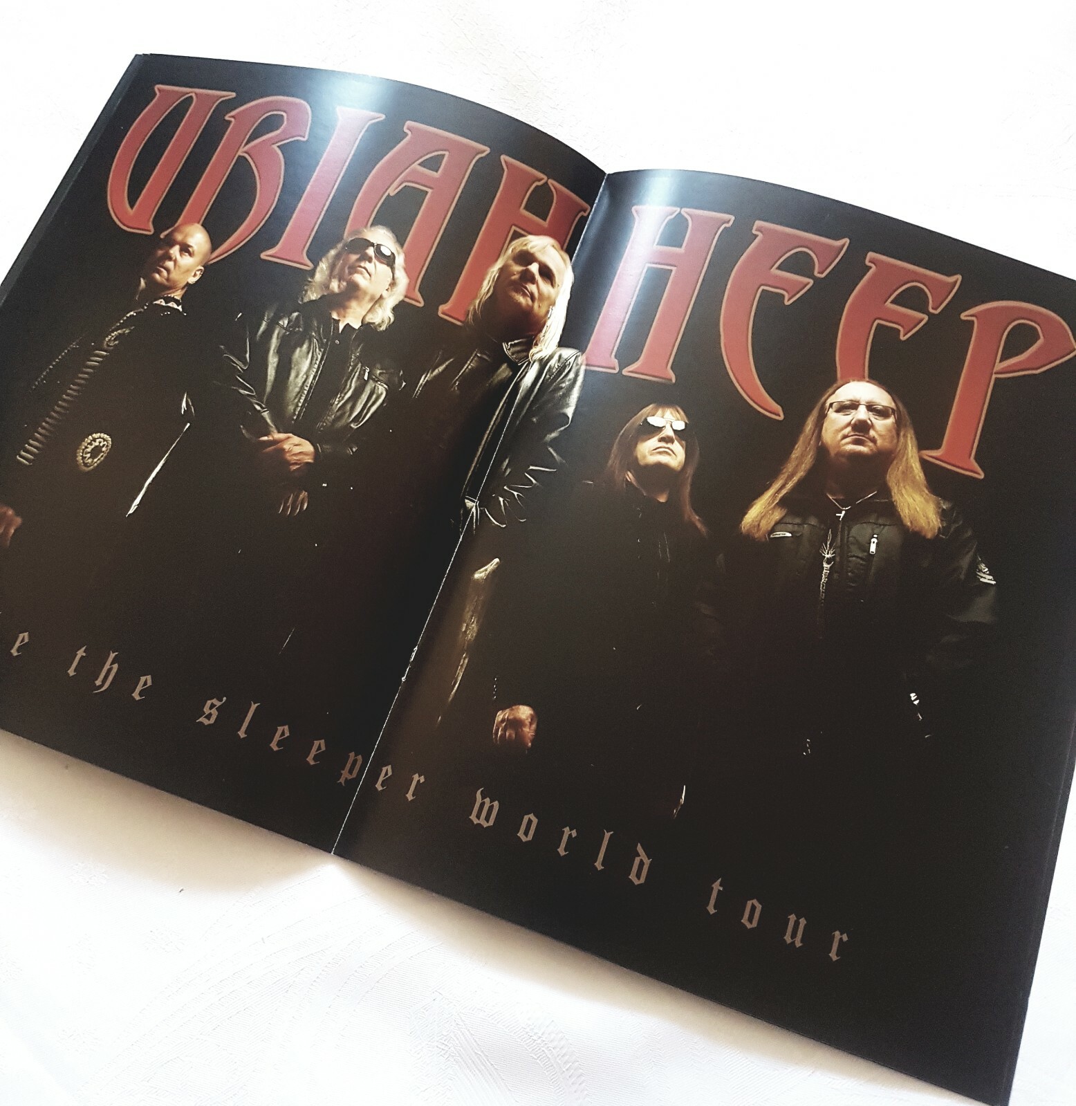 URIAH HEEP / WAKE THE SLEEPER WORLD TOUR PROGRAMME | eBay