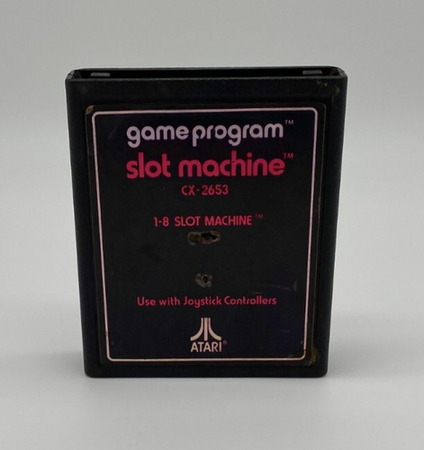 Slot Machine Atari 2600 Cartridge Only Tested | eBay