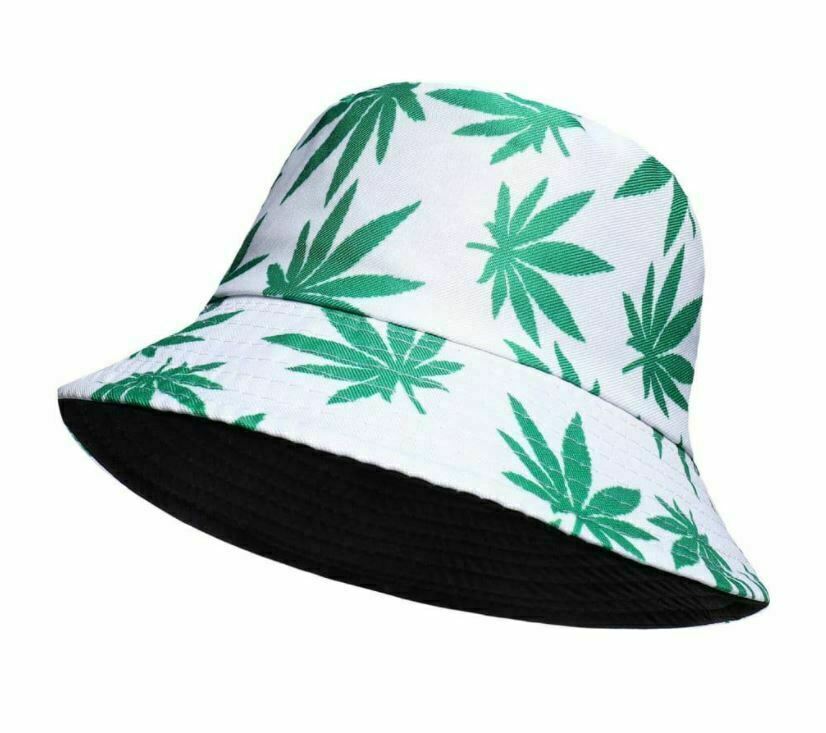 Ganja Style BUCKET HATS FESTIVAL FISHERMAN HAT CAP BEANIE RAVE WEED ...