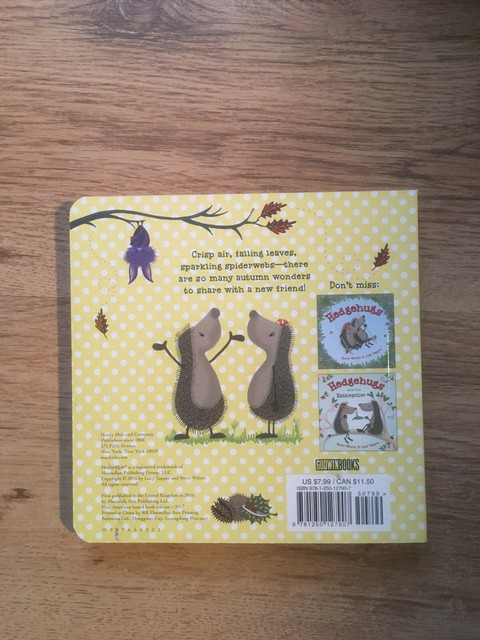 Hedgehugs: Autumn Hide-And-Squeak by Steve Wilson (Board book, 2017 ...