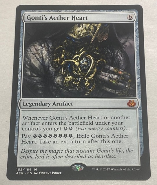 MTG Gonti's Aether Heart Aether Revolt 152/184 Regular Mythic for sale ...