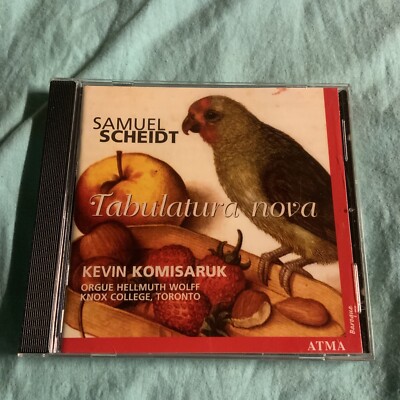 KEVIN KOMISARUK SAMUEL SCHEIDT: TABULATURA NOVA CD 722056231725 | eBay ...