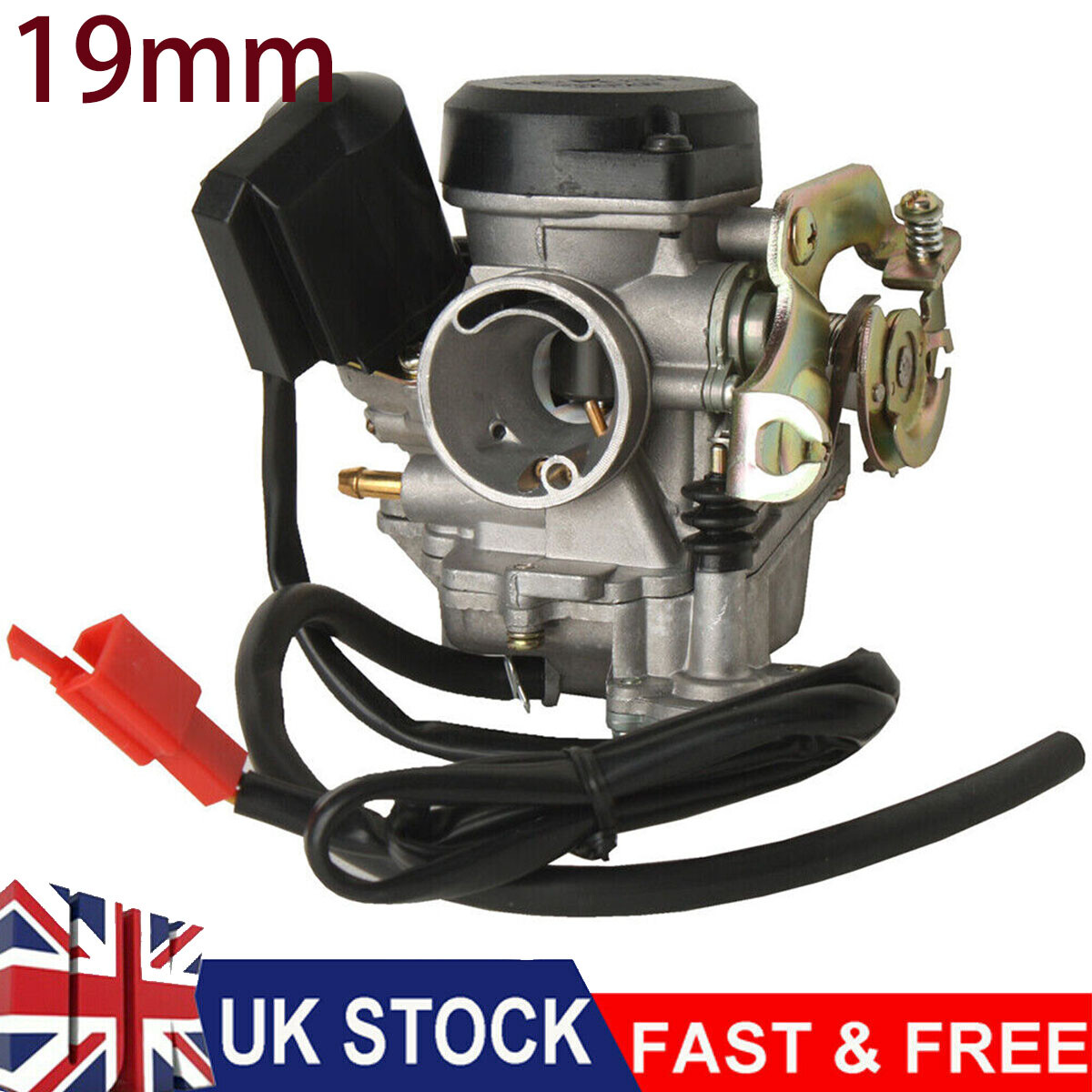 Carburetor For GY6 50CC Moped Scooter Gator 50 Roketa SUNL ATV ...