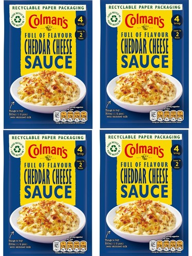 Colman's Cheddar Cheese Sauce Mix 40g PACK OF 4 | eBay