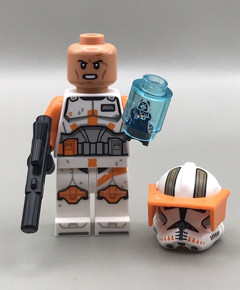 Lego Star Wars Commander Cody Minifigure with Lego Darth Sidious ...