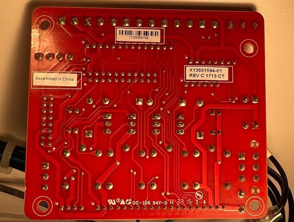 ONE (1) TRANE MOD02132 Control Module Board CSTI EMC Adapter X13651594 ...
