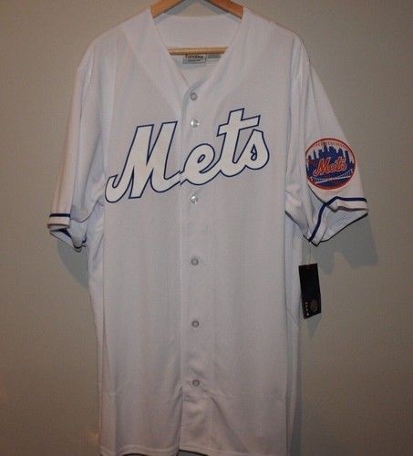 MLB New York Mets White Baseball Jersey New Mens Big & Tall Sizes | eBay