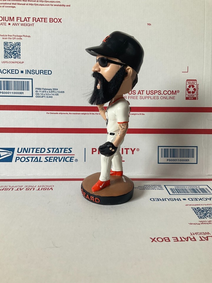 Brian Wilson The Weez Fact BEARD San Francisco Giants Fan Fest SGA ...