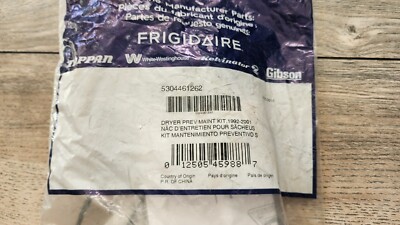 5304461262 Genuine Frigidaire Dryer Preventative Maintenance Kit OEM ...
