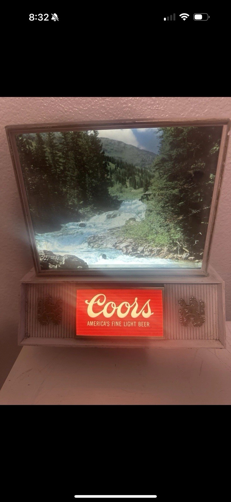 Coors Light Motion Sign | eBay