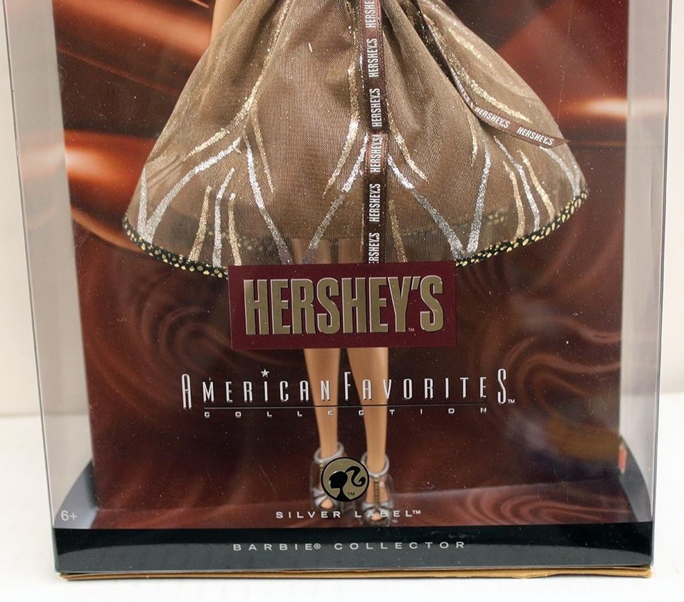 Mattel Silver Label Barbie Collector Hershey's American Favorites Doll ...