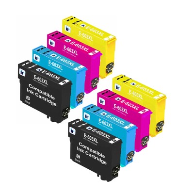 8x Ink Cartridges 603 XL For Epson XP-2100 XP2150 XP-3100 XP-3150 XP ...