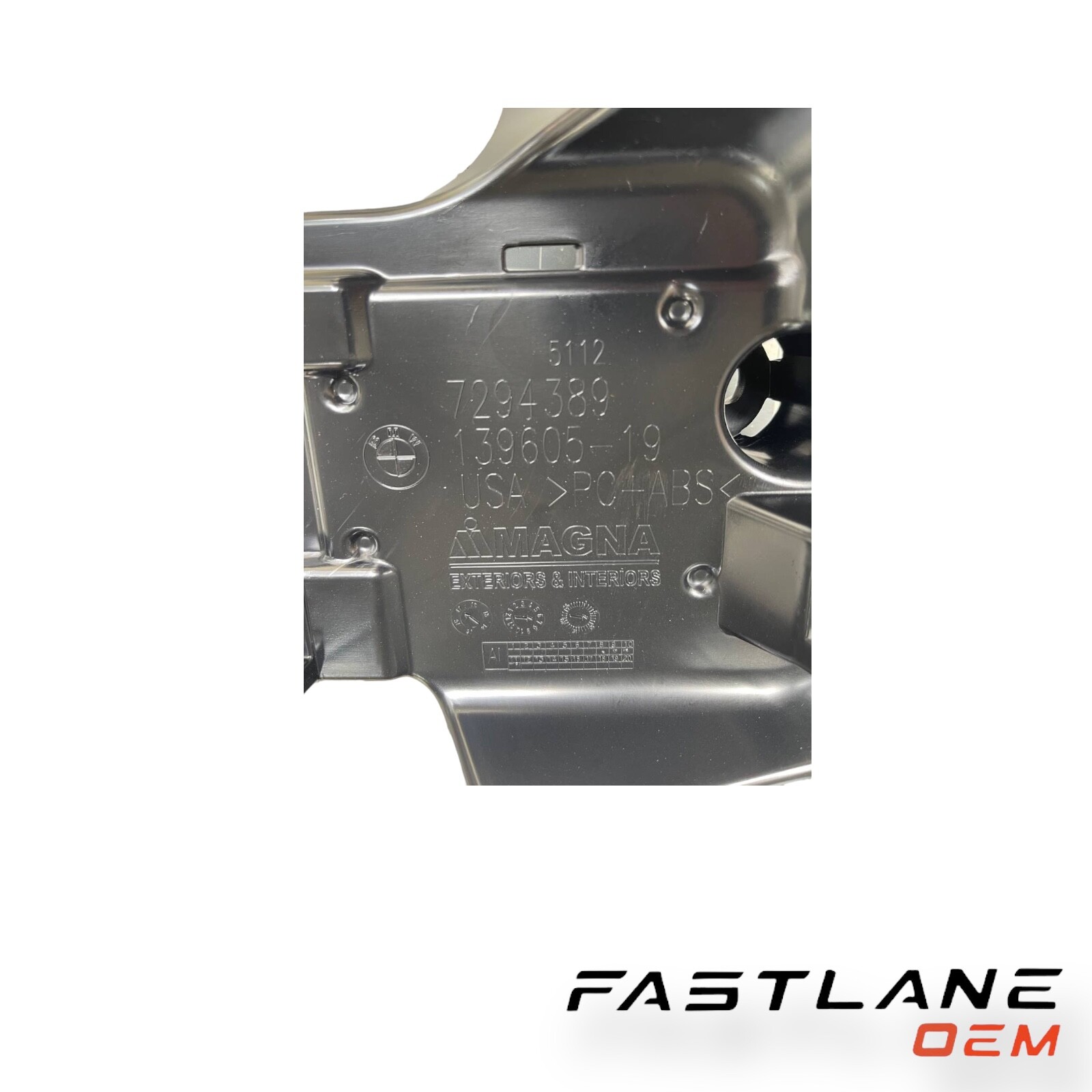 BMW X5 2014-2015 Rear Bumper Outer Support Left OEM 51127294389 for ...