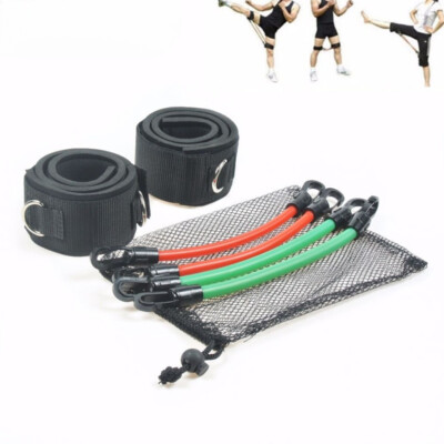 Fitness Resistance Bands Speed Agility Jump Training Elastic Tube ...