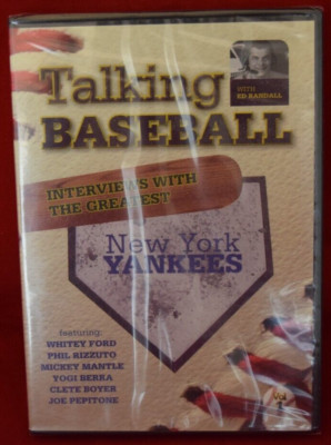 Talking Baseball Interviews with the Greatest New York Yankees NEW DVD ...