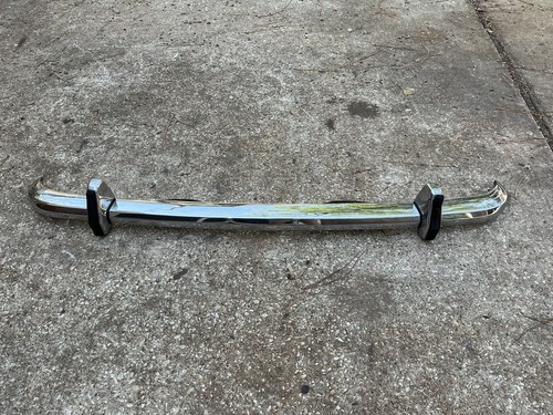 MG MIDGET FRONT BUMPER WITH OVERIDERS & SPRINGBAR USED 1970-1974 | eBay