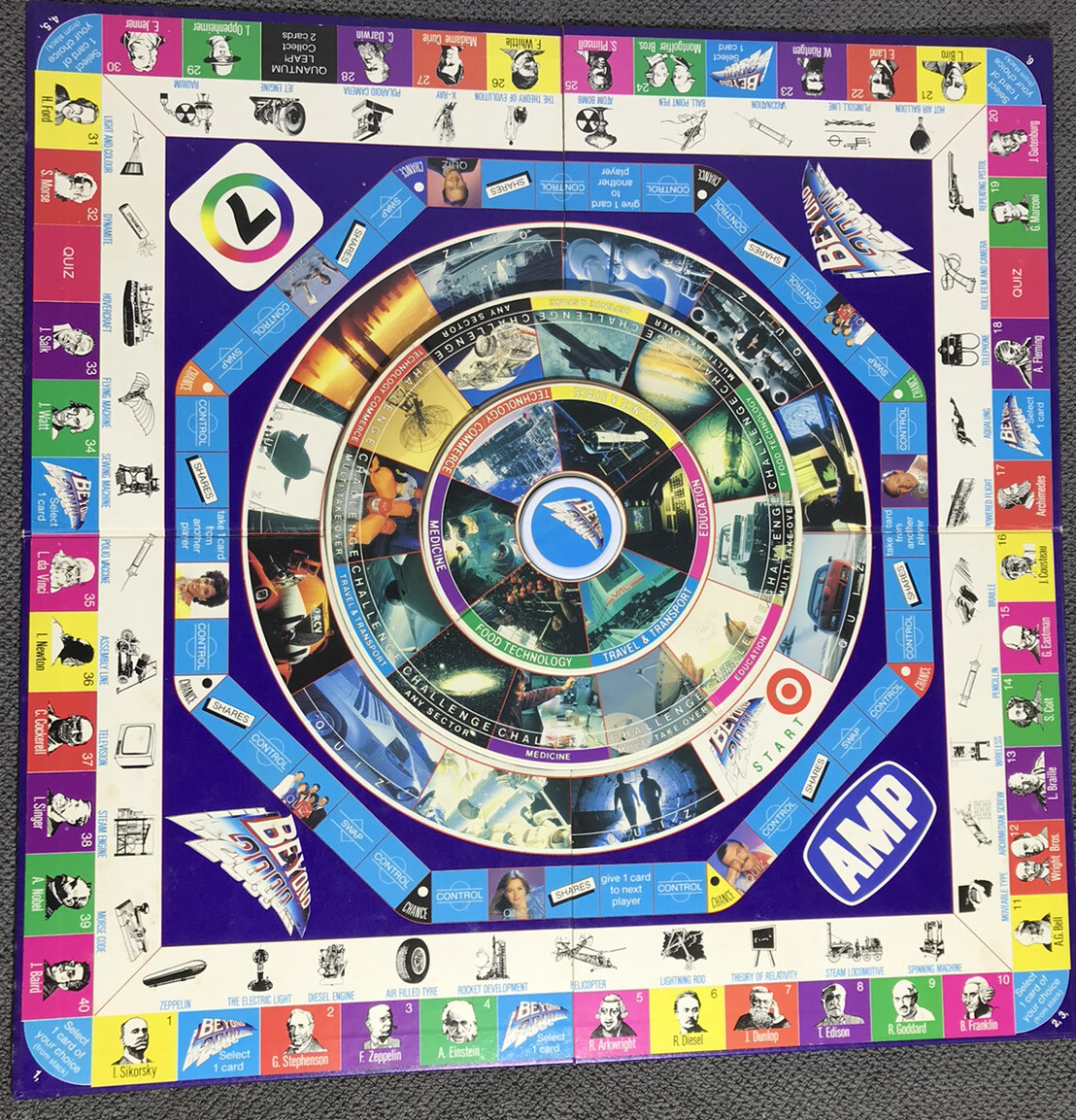 Stack Of Vintage Board Games