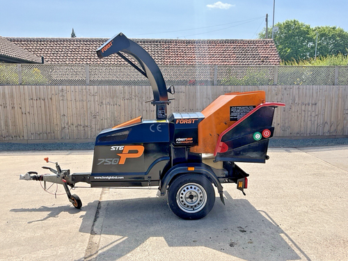 2018 FORST ST6P FAST TOW PETROL WOODCHIPPER SHREDDER TIMBERWOLF ...