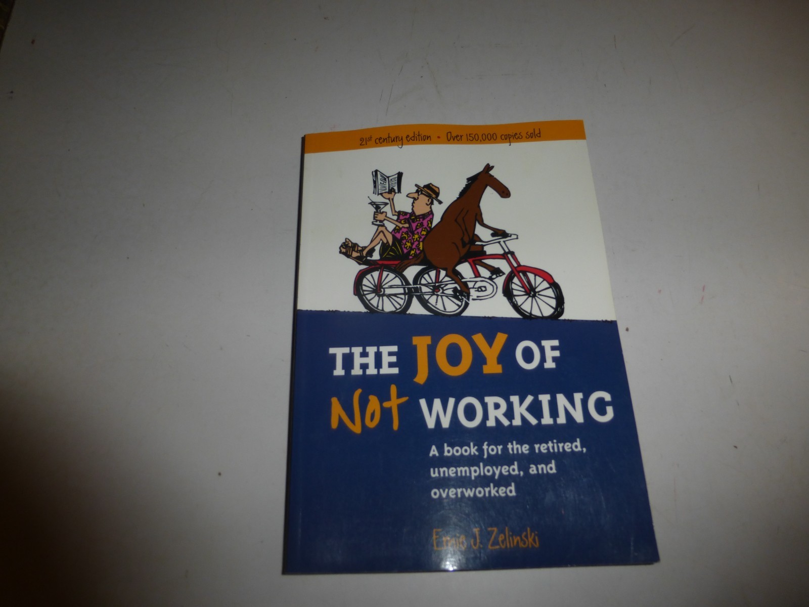 The Joy of Not Working: A Book for the Retired,Unemploy by Zelinski ...