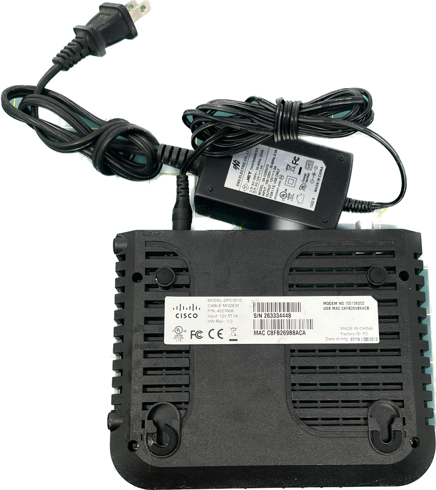 Cisco Cable Modem DPC3010 (4027668) 886670212| eBay