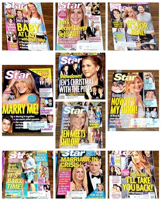 Jennifer Aniston 10 Vintage Star Magazines From The 2000's Excellent ...