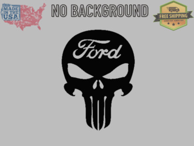 Ford Punisher Skull Fits F150 F250 Super Duty Mustang High Quality ...
