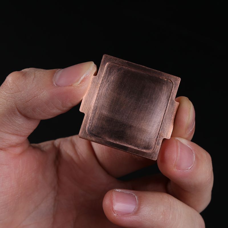 CPU Pure Copper Cover IHS Cooling For 6700K 7700K 8700K 115x Interface ...